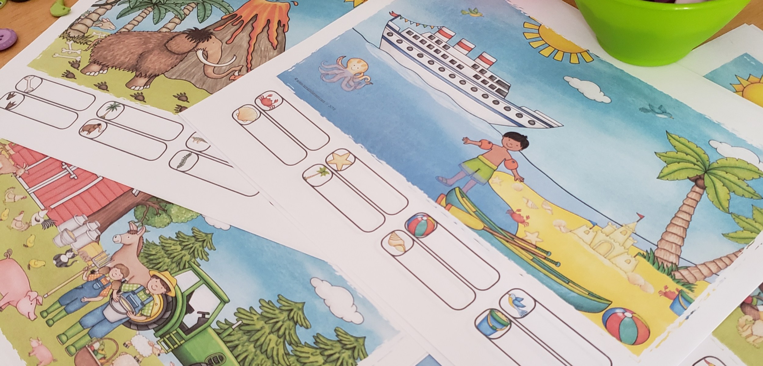 Wimmelbilder – Kreativ Lernen